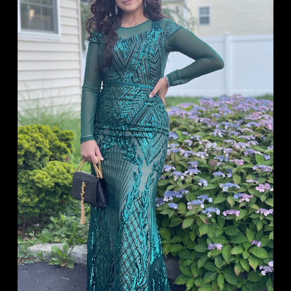 Mermaid Style Evening Gown - Gem